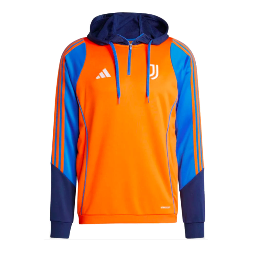 2024-2025 Juventus Travel Hoody (Orange) – Soccer Clasico